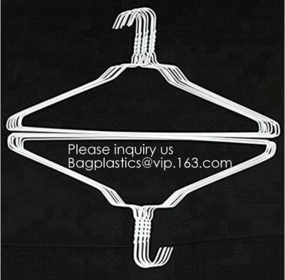 China Metal Wire Laundry Hanger For Clothes Storage Holders & Rack Cheap Hangers Store Hanger Racks Factory price for sale