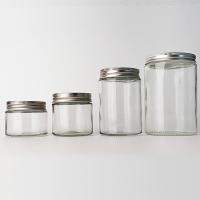 China PET Plastic Jars Manufacture with Silver/Gold/Rose Golden Aluminum Lid for Cream or Food for sale
