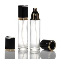 China OEM Wholesale Black Empty Cosmetics Glass Face Cream Jar Lotion Pump Bottle Cosmetic Packaging Set for sale