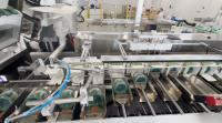 China Automatic Formaldehyde Cleaner Cartoning Machine with Anti-Jam Servo Loading for Heavy Bottle Packaging for sale