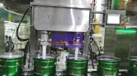 China Automatic Paint Filling Machine with Submerged Servo Filling and Net Weight Dosing System for sale