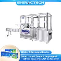 China Automatic Toothpaste Cartoning Machine with Vertical Top-Load System and Zero-Defect Quality Control for FMCG Packaging for sale