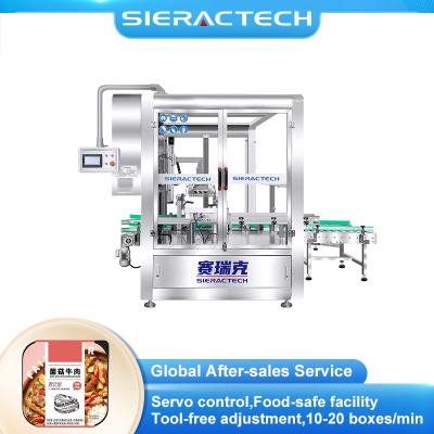 China Automatic Self-Heating Rice Case Packing Machine with Precision Robotic Handling and High-Speed Packaging for sale