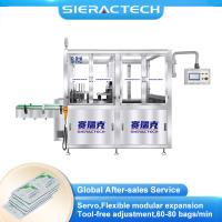 China Automatic Small Sachet Pesticide Cartoning Machine with Horizontal Continuous Motion and Servo Feeding System for sale