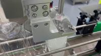 China Automatic Underwear Disinfectant Detergent Filling Machine with Servo Piston Control and Anti-Foaming Filling System for sale