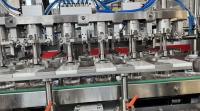 China Automatic Alcohol Lamp Cap Placing Machine with Servo Cap Feeding and Intelligent Bottle Handling System for sale