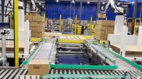 China Macaroni Case Collaborative Robot Palletizer Systems For Pasta Cases Food Cartons for sale