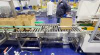 China Macaroni Boxes Automatic Case Erector Machine High Speed for sale
