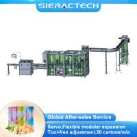 China Stick Pack Hard Candy Automatic Cartoning Machine for sale