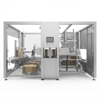 China Automatic Vertical Case Erector, Packer & Sealer for sale