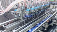 China Semi-Automatic Kerosene Lamp Filling Line with Robotic Case Packing | Flexible Liquid Packaging Solution for sale