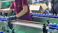 China Semi-Automatic Kerosene Lamp Filling Line with Robotic Case Packing | Flexible Liquid Packaging Solution for sale