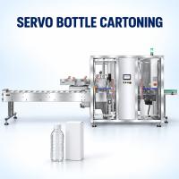 China Bottle Cartoning and Shrink Packaging Line with Integrated Controls for sale