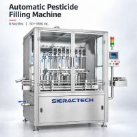 China Automatic Pesticide Filling Machine for 50–1000 mL Bottles for sale