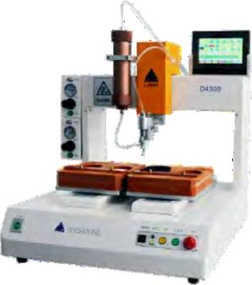 China Dual-platform dispensing machine High-Efficiency Dual Station Fluid & Adhesive Dispenser for sale