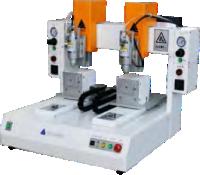 China Dual-platform dual Z-axis dispensing machine for sale