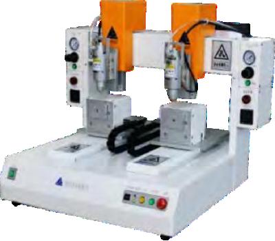 China Dual-platform dual Z-axis dispensing machine for sale