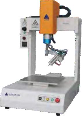 China Four-axis dispensing machine (with heating system) heated glue dispensing system 4‑axis glue dispensing system for sale