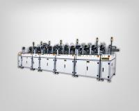 China Multi-Station Back Adhesive Labeling  Automatic Production Line High-Speed Automatic Labeling Production Line for sale