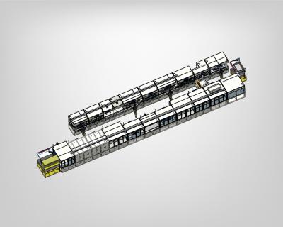 China Automotive Center Display  (Triple-Screen / Dual-Screen) Assembly and Testing Production Line for sale