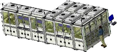 China Fully Automated AR Lens Dispensing and Lamination Production Line  precision AR lens assembly system for sale
