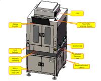 China Vertical Solder Ball Welding Machine Enclosed Laser System  vision system  soldering technology   soldering system  vertical cabinet for sale