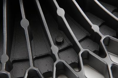 China Black UFO High Bay Meanwell / Sosen Drive Round LED High Bay Air Flow Heat Sink for sale