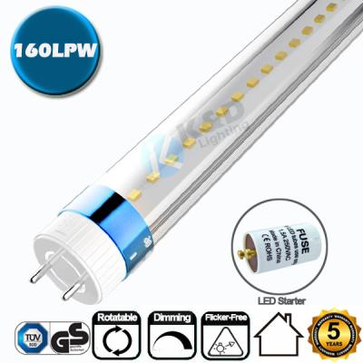 China Magnetic Industrial LED Tube Light 160LPW Efiiciency 5Foot 30W T8 Tube for sale