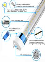 China Magnetic Industrial LED Tube Light 160LPW Efiiciency 5Foot 30W T8 Tube for sale