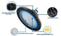China Long Lifespan Industrial LED High Bay Light 150 Watts With Tempered Glass for sale