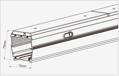 China 140Lm/W Super High Efficiency Linear LED Low Bay Airport Suspended Lamp for sale