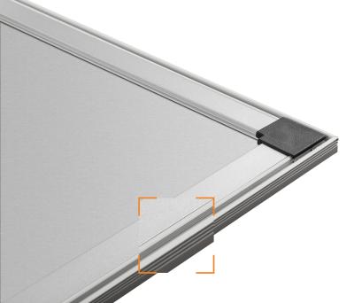 China Office Ceiling Thin LED Recessed Lighting Screwless 60 Wattage 6000-7200lm for sale