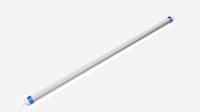 China Plug And Play 2 Foot LED Tube Light Fixture With Aluminum Shell 5 Years Warranty for sale