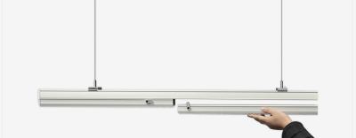 China Durable Suspended LED Linear Lighting Trunk Rail System With Long Lifespan for sale