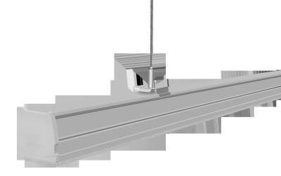 China Supermarket Suspended Linear LED Fixture 50W 130Lm/W No Toxic Metals Case for sale