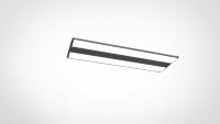 China 150W 2ft Linear LED High Bay Light 170Lm/W Super High Efficiency High Bay Fixture for sale