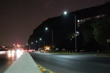 China Industrial 120W Exterior Street Lights For Outdoor Road Security 579x325mm for sale