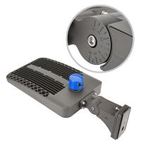China Street Black LED Area Light 200 Watts  Chips Air - Flow Through Heat Sink for sale
