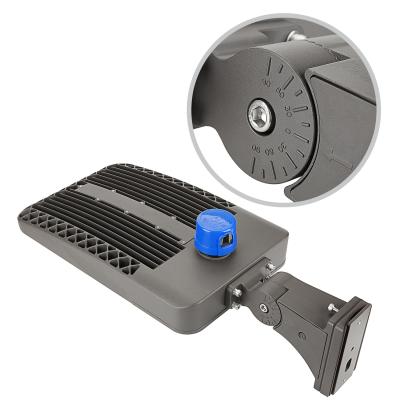 China Street Black LED Area Light 200 Watts  Chips Air - Flow Through Heat Sink for sale