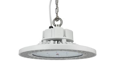 China High Brightness UFO LED High Bay 160LPW Efficiency Motion Sensor 100W 120° Beam Angle for sale