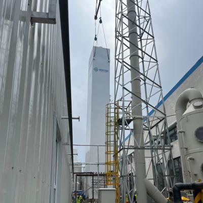 China Stainless Steel Exhaust Gas Recovery System Air Separation Unit Cooler 5MPa for sale
