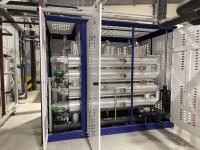 China Skid Mounted Heating Purified Argon Recovery Unit Filtration System 150 Nm3/h for sale
