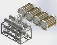 China Stainless Steel Alkaline Hydrogen Production Equipment 500 Nm3/h High Purity H2 Generator for sale