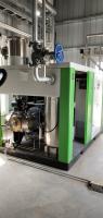 China Water Lubricated Oil Free Screw Air Compressor 100% Oil Free Compression 7 Bar for sale