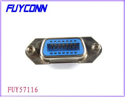 China 14 Pin Female Straight Angle PCB Champ Connector PBT Insulator 2.16mm for sale