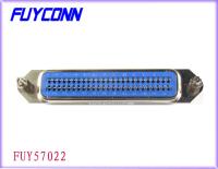 China Male Right Angle PCB Connector 50 Pin 2.16mm Centronics Plug for sale