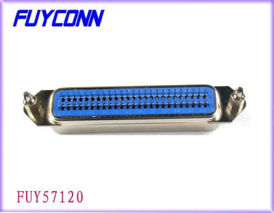 China 24-Pin Male PCB Centronics Connector - 2.16mm Centerline, 5A Current Rating, Vertical Mount for sale