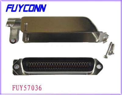 China 50 Pin Centronics Receptacle Connector Male Plug 2.16mm Pitch IDC for sale