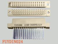 China DIN 41612 B Type 64P Eurocard Straight Female Receptacle Connector 2A 250V for sale