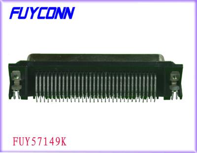China 36 Pin Centronic PCB Right Angle Receptacle Connector with pcb Board lock for sale